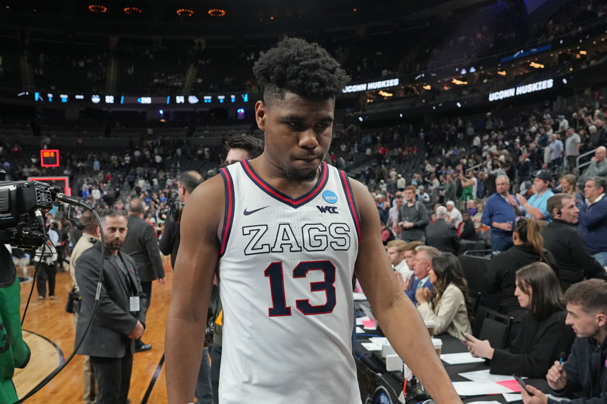 Gonzaga players reflect on season after Elite 8 loss to UConn in NCAA ...