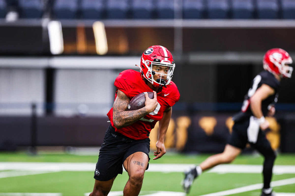 Georgia Football Running Back Kendall Milton Out for the Remainder of ...
