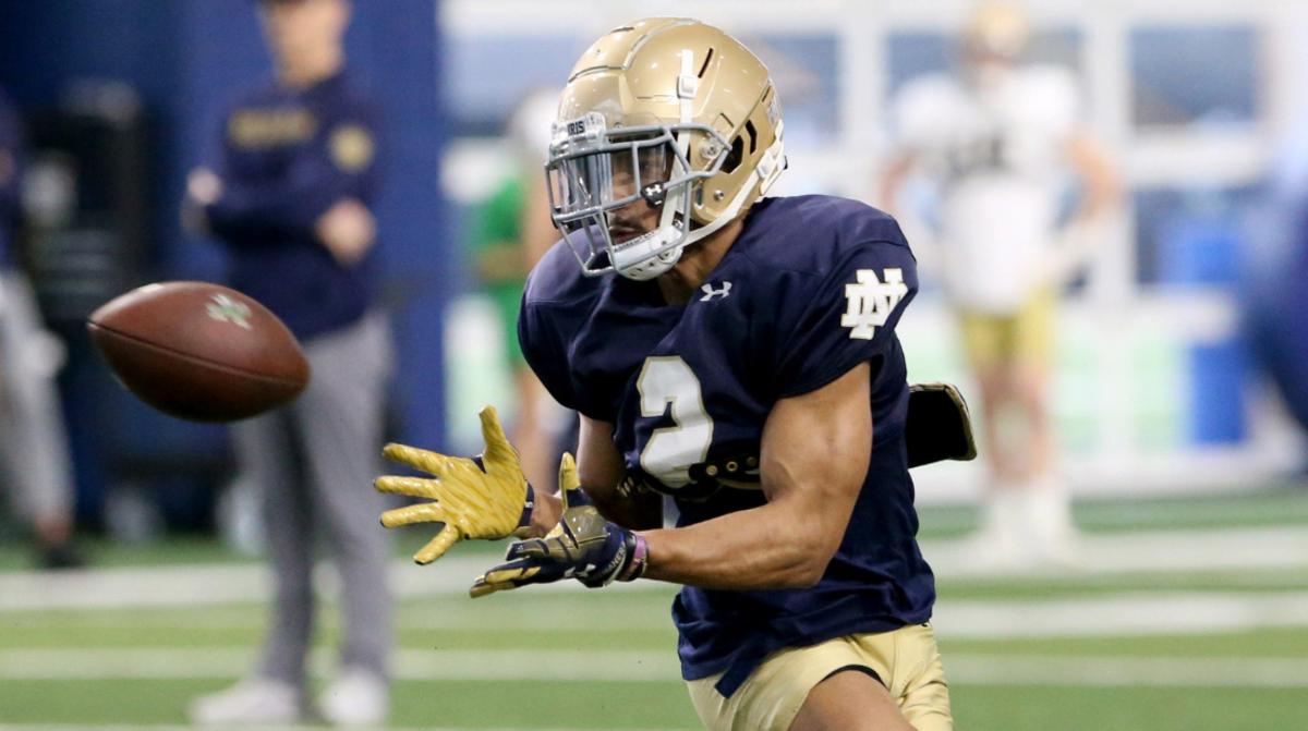 Chris Tyree Adds A Much Needed Speed Dynamic To The Notre Dame ...