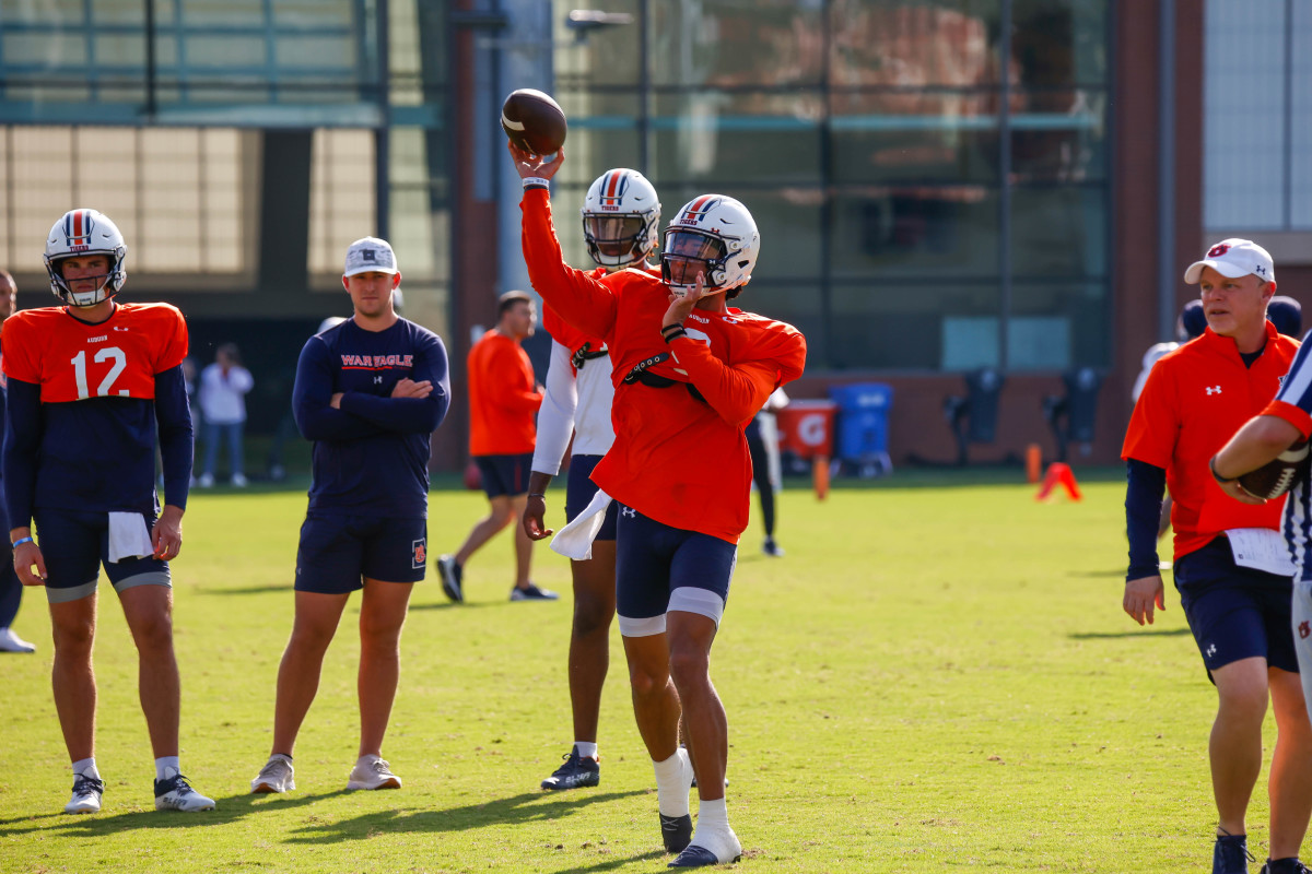 GALLERY: Photos from Auburn football's Monday spring practice - Sports ...