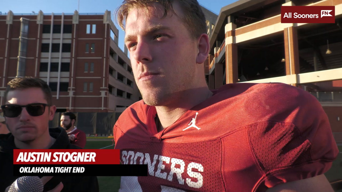 WATCH: Oklahoma TE Austin Stogner Interview - Sports Illustrated ...