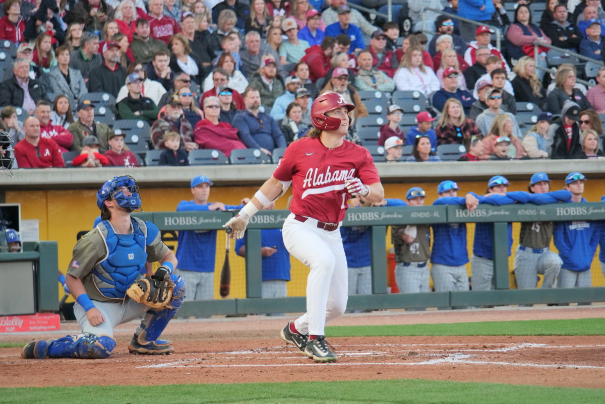 Alabama Baseball Storms Away Late to Pick Up 20th Victory of Season ...
