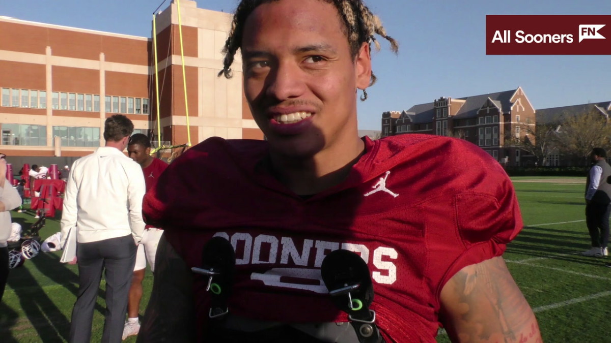 WATCH: Oklahoma WR LV Bunkley-Shelton Interview - Sports Illustrated ...