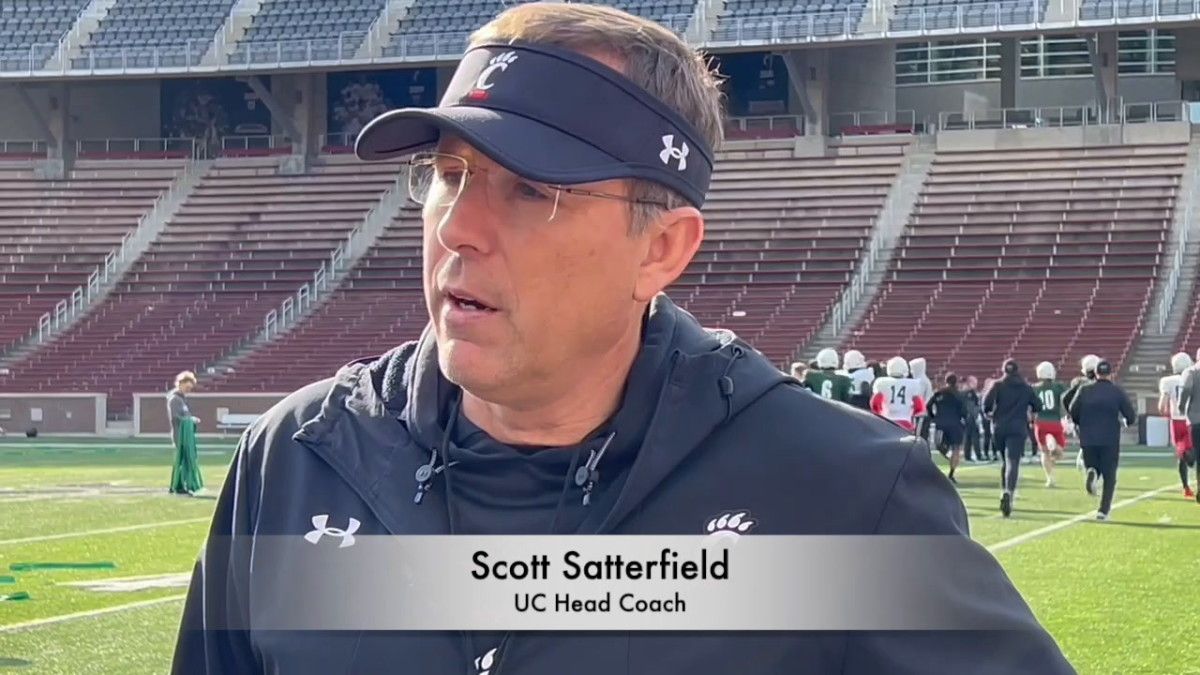 Watch: Cincinnati Football Head Coach Scott Satterfield Discusses UC ...