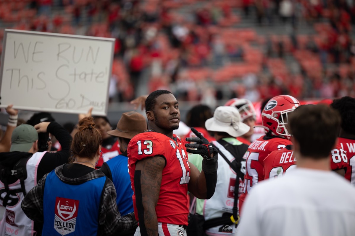 Mykel Williams Injury, Georiga football - Sports Illustrated Georgia ...