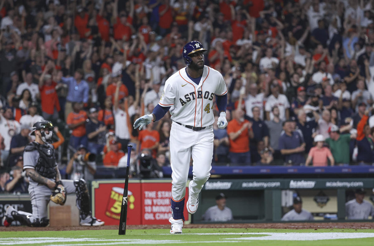 Watch: Houston Astros Slugger Yordan Álvarez Launches Massive Home Run ...