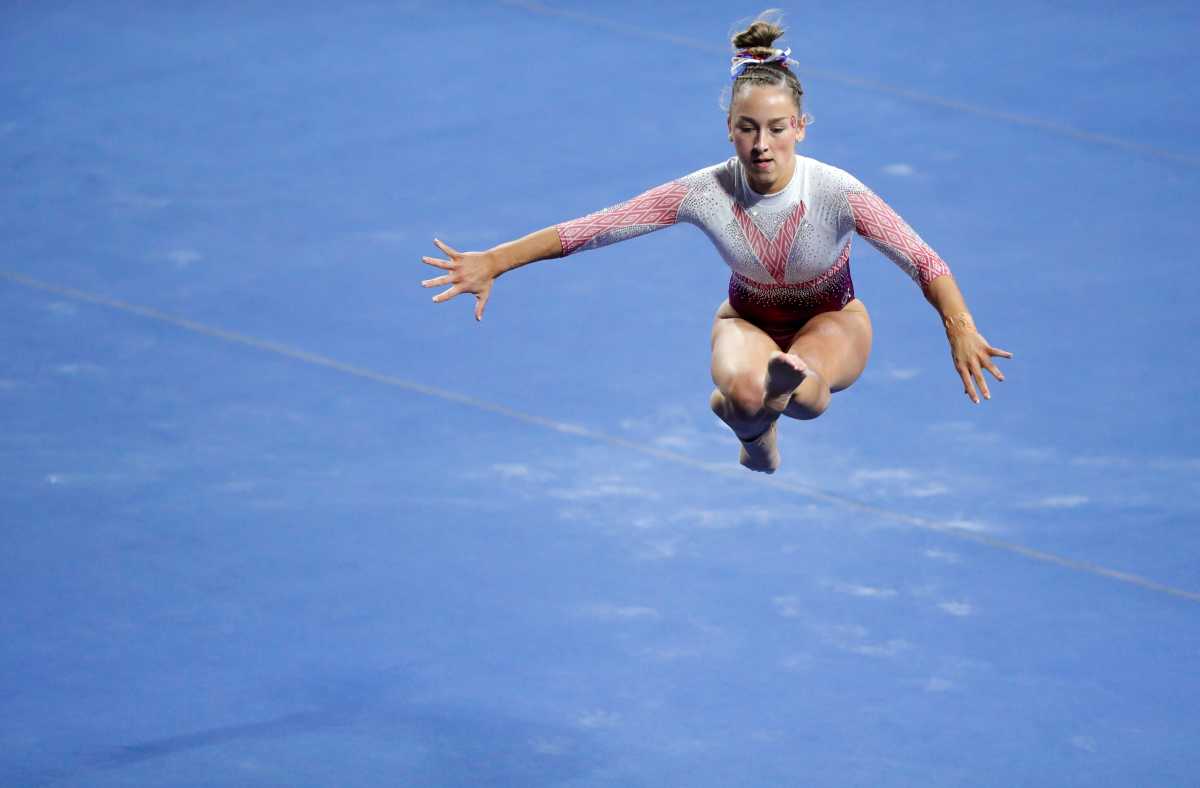 OU Gymnastics: Two Perfect 10s Highlight Oklahoma's Romp Into Saturday ...