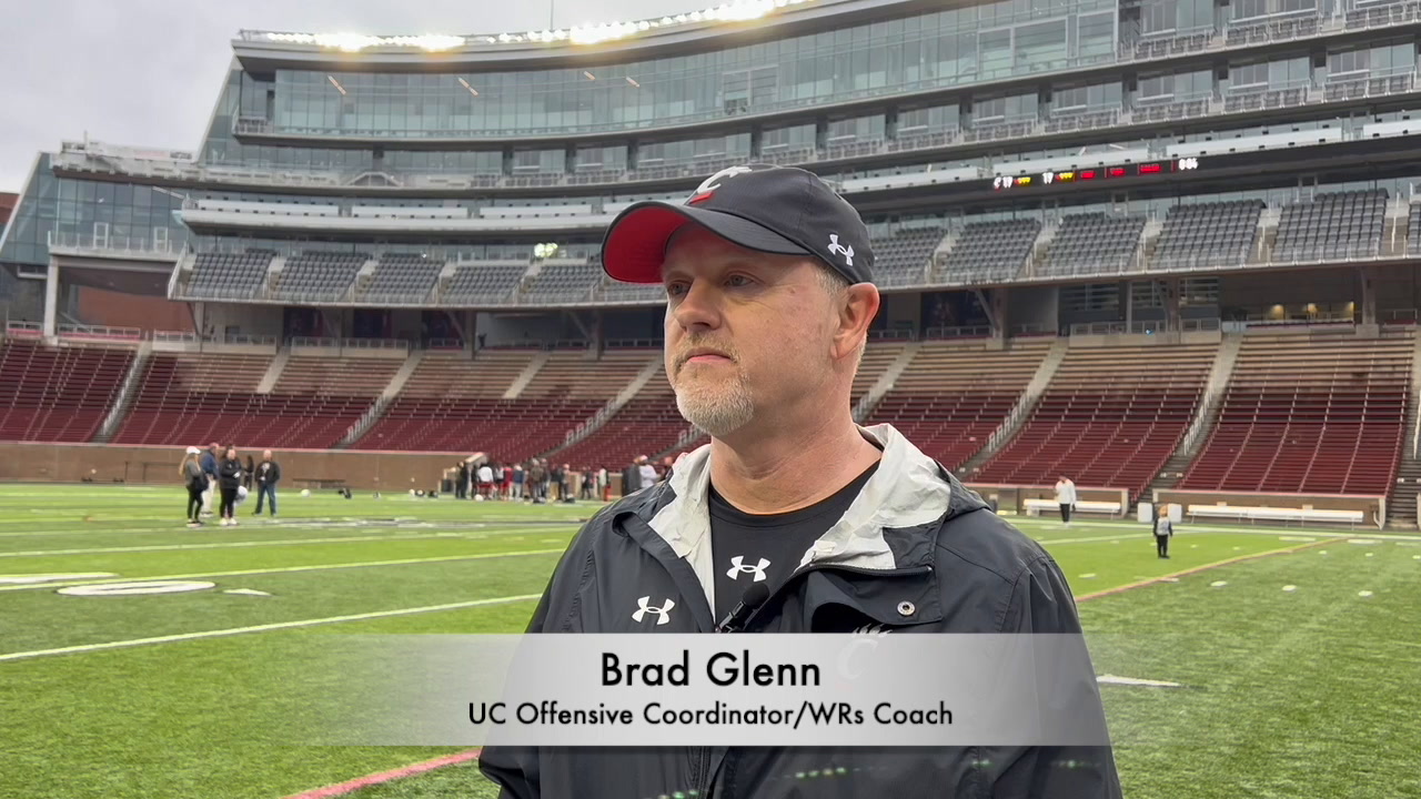 Watch: Cincinnati Offensive Coordinator Brad Glenn On UC's Passing Game ...