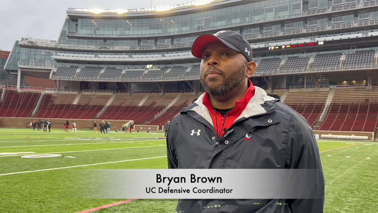 UC Defensive Coordinator Bryan Brown Spring Practice 2023 - All Bearcats