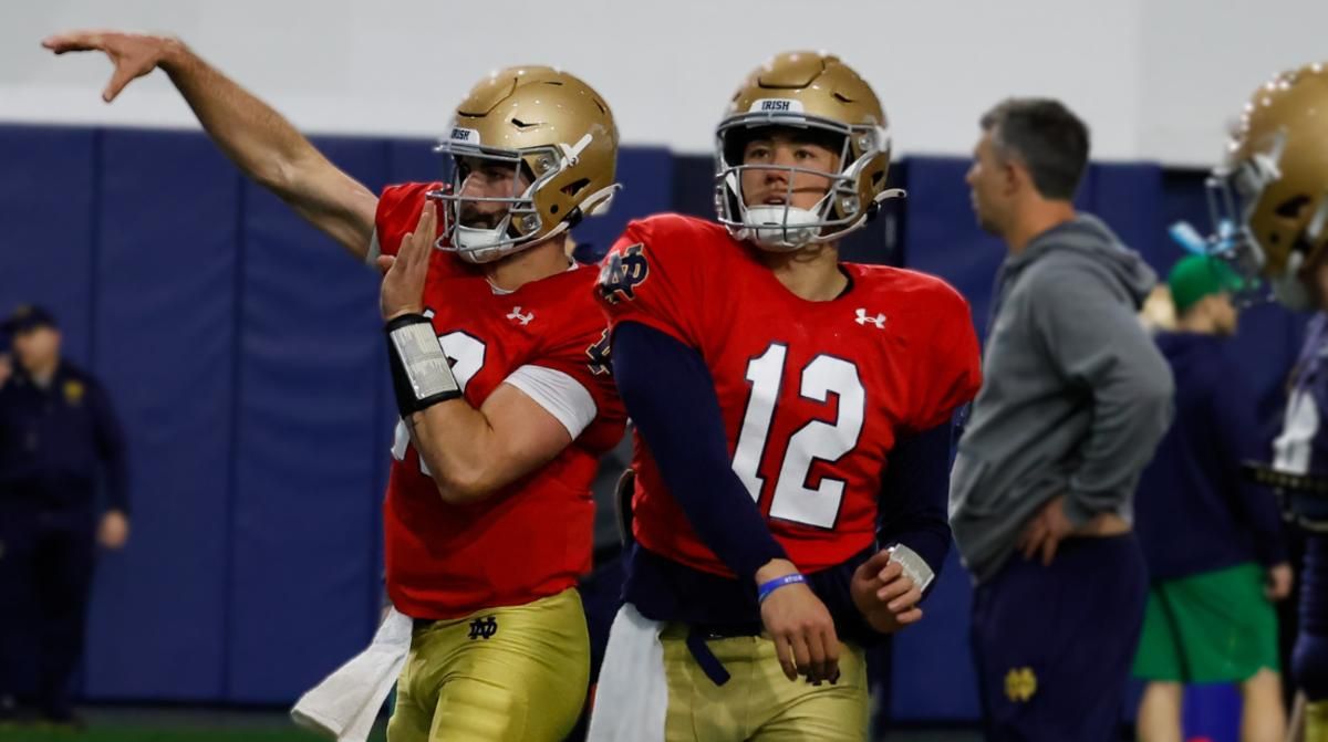 IB Nation Sports Talk: The Notre Dame Quarterback Competition - Sports ...