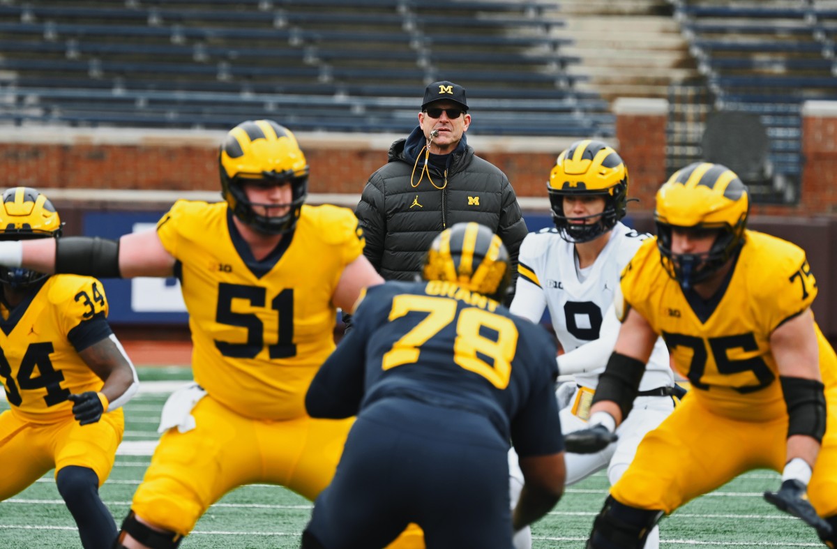 Michigan Football, Jim Harbaugh, JJ McCarthy, Hunter Dickinson ...