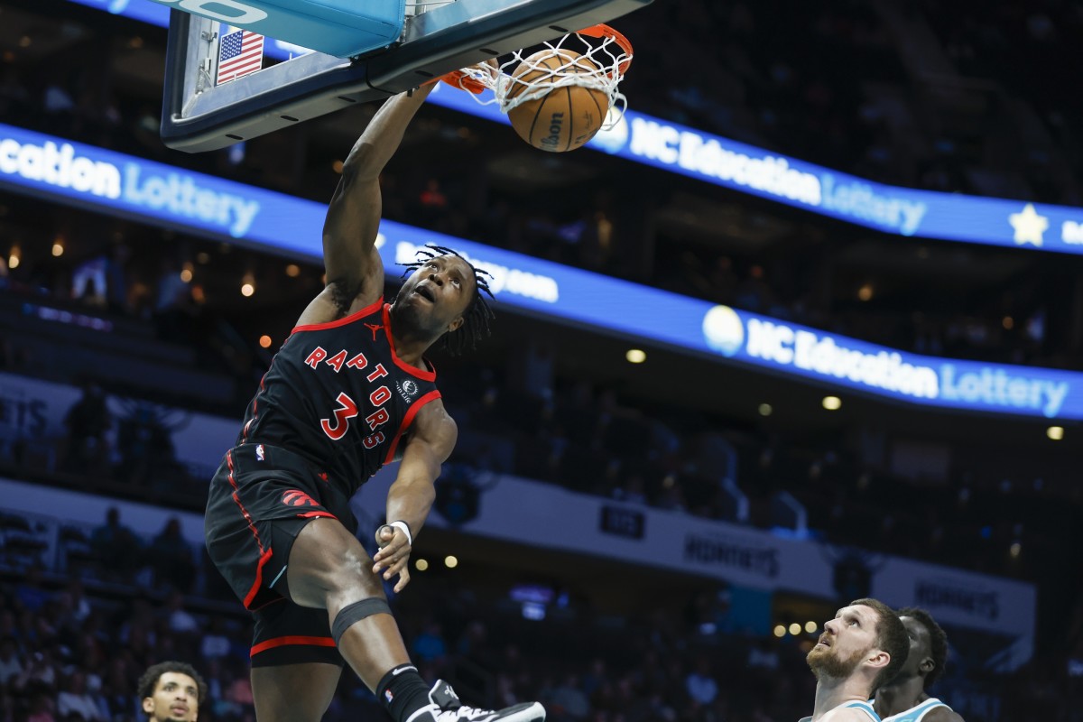 Raptors Eclipse .500 Thanks to Blowout Victory over Hornets - Sports ...