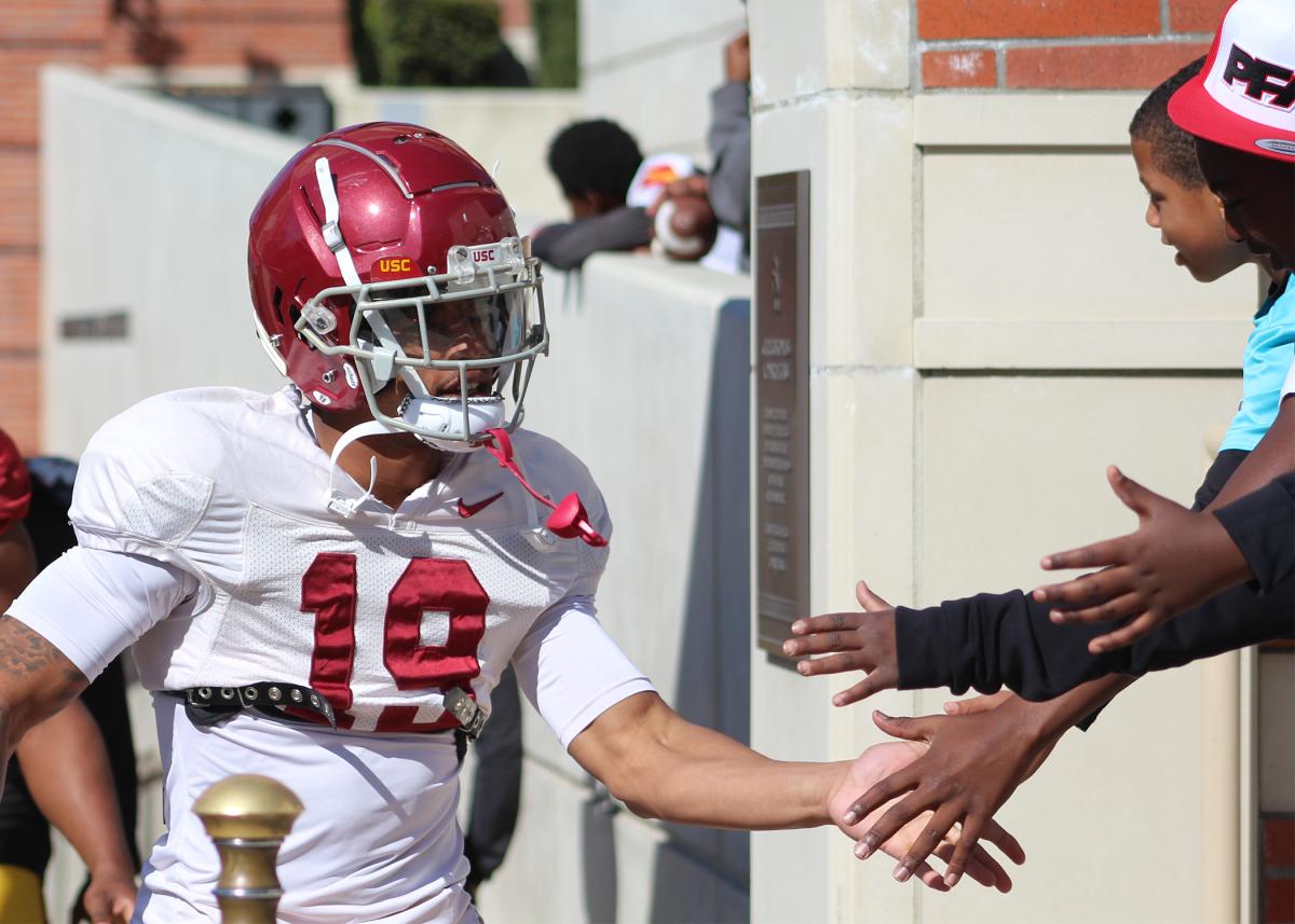 Photos: USC football spring practice (April 4) - Sports Illustrated USC ...