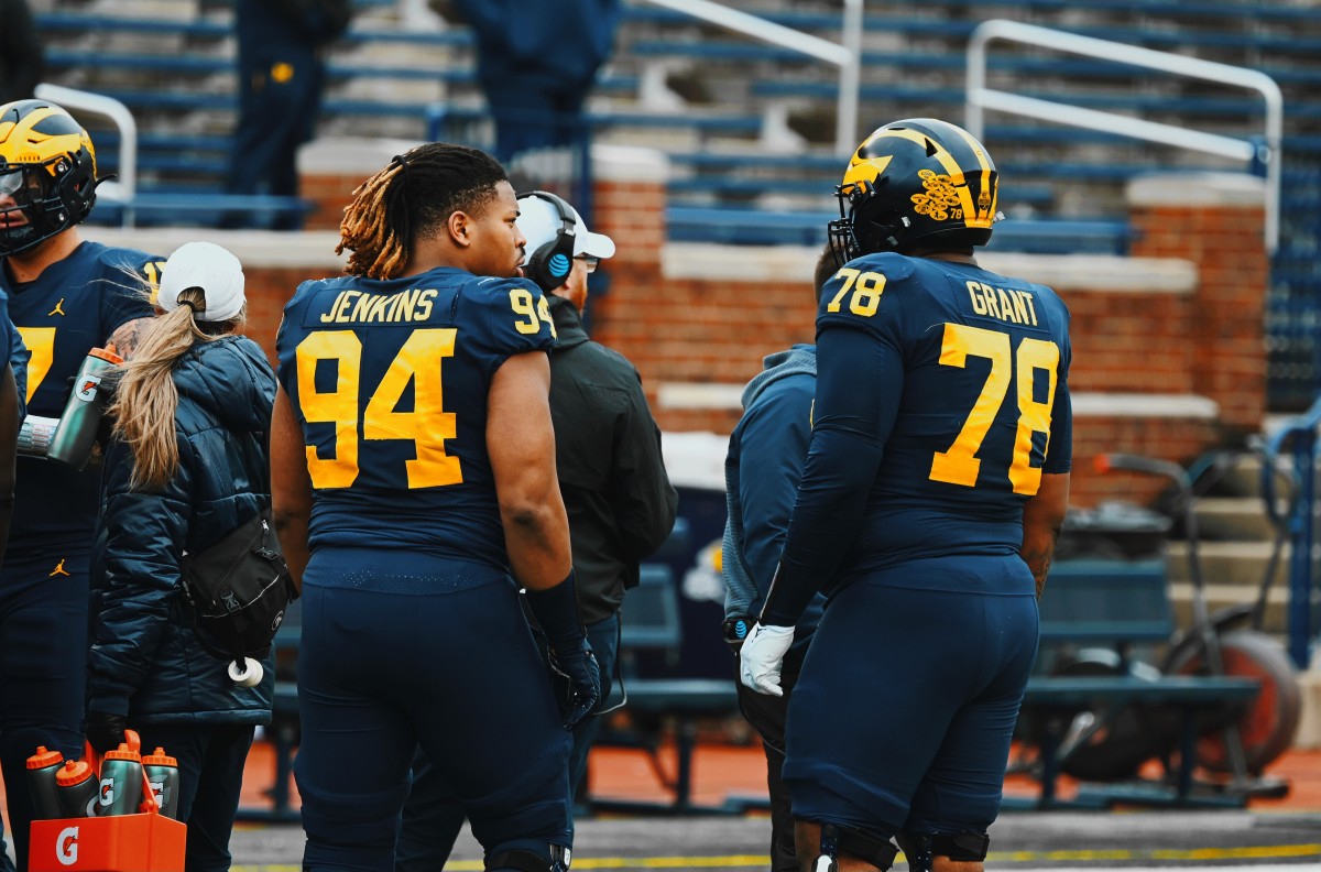 Michigan Defensive Line Ready For Challenge vs. Jalen Milroe, Alabama ...