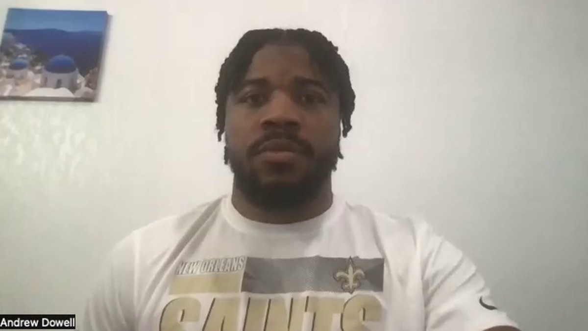 Saints Andrew Dowell Talks Leadership, Special Teams, and Linebacker ...