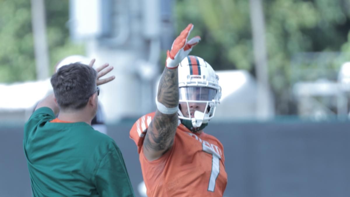 Countdown to Miami Hurricanes Football: No. 4 Slot Wide Receiver Xavier ...