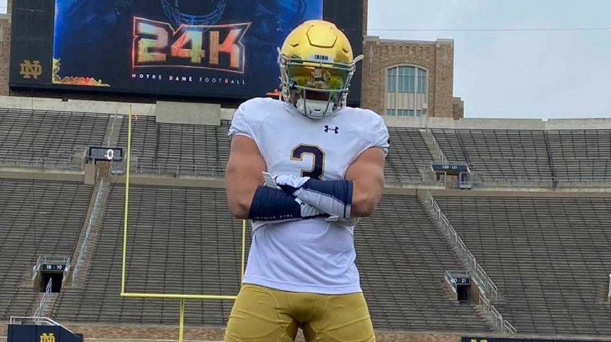 Notre Dame Remains High On Elite Linebacker Noah Mikhail - Sports ...