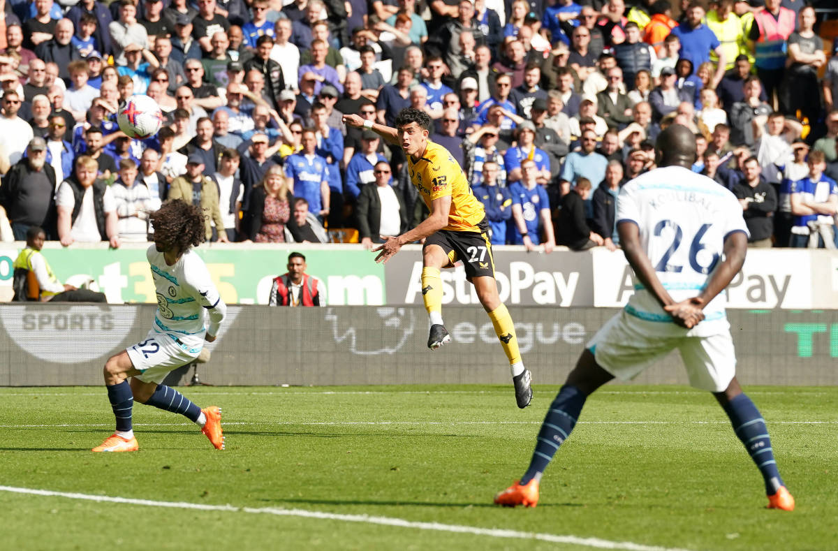 Matheus Nunes Scores First Goal For Wolves With Spectacular Thunderbolt ...