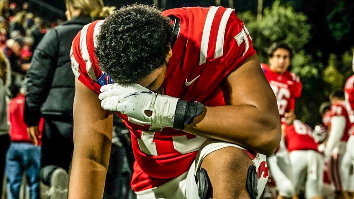 Elite Offensive Lineman Brandon Baker Reschedules Michigan Visit ...