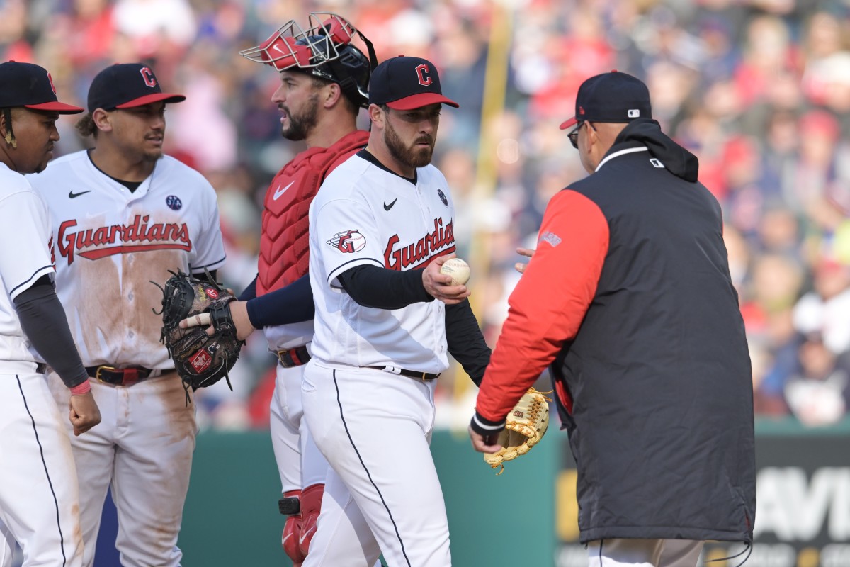 Cleveland Guardians Lose Another Starting Pitcher: Aaron Civale to IL ...