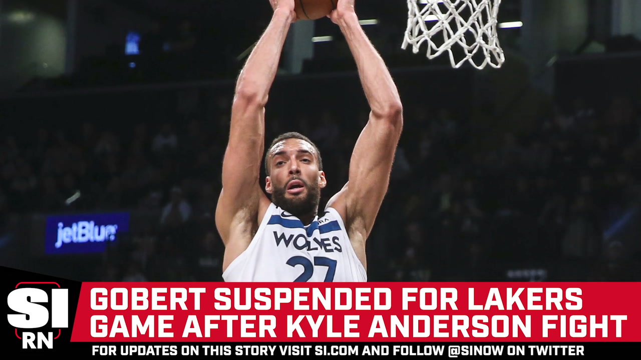 Rudy Gobert Suspended for Play-in Game Against Lakers - Inside the Jazz