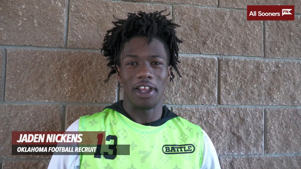 WATCH: Oklahoma WR Recruit Jaden Nickens Interview - Sports Illustrated ...
