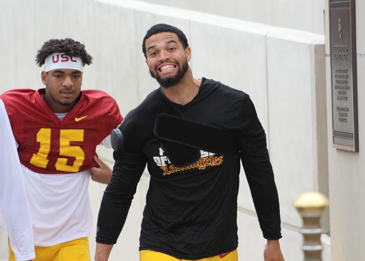 USC football: Observations from final practice before spring game ...