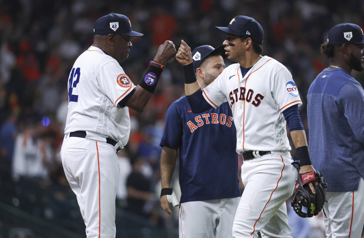 Houston Astros Hit Their Way to Victory Over Texas Rangers - Sports ...