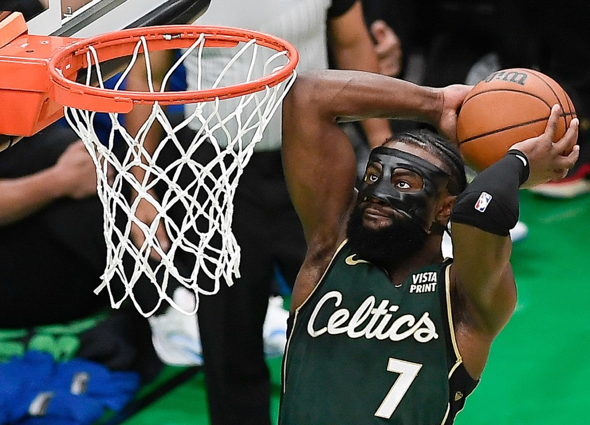Gash on Jaylen Brown's Hand Not Expected to Be a Factor in Game 2 ...