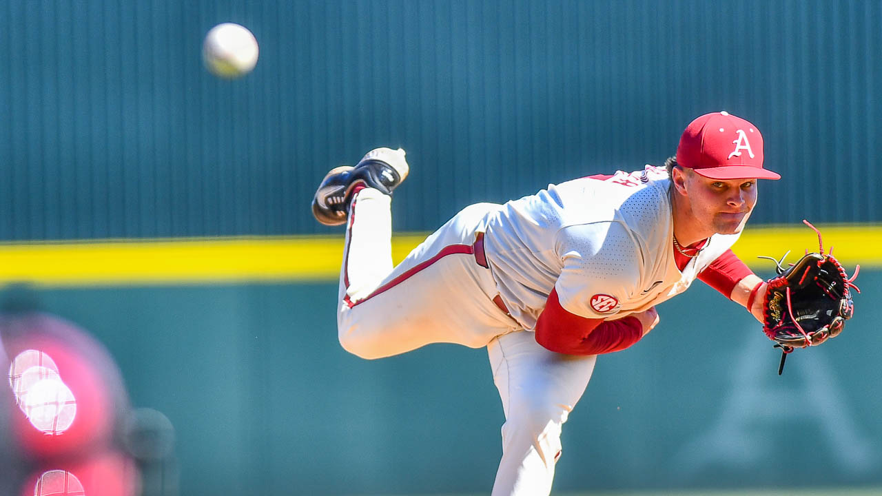 Razorbacks Brady Slavens, Dylan Carter, Christian Foutch on Series ...