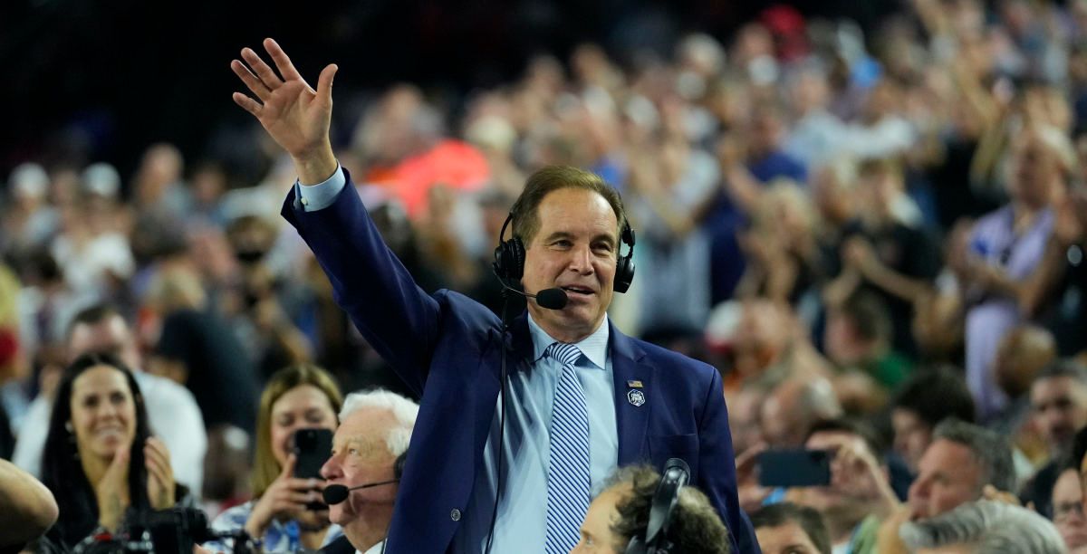 Jim Nantz Bonded with Chris Street - Sports Illustrated Iowa Hawkeyes ...