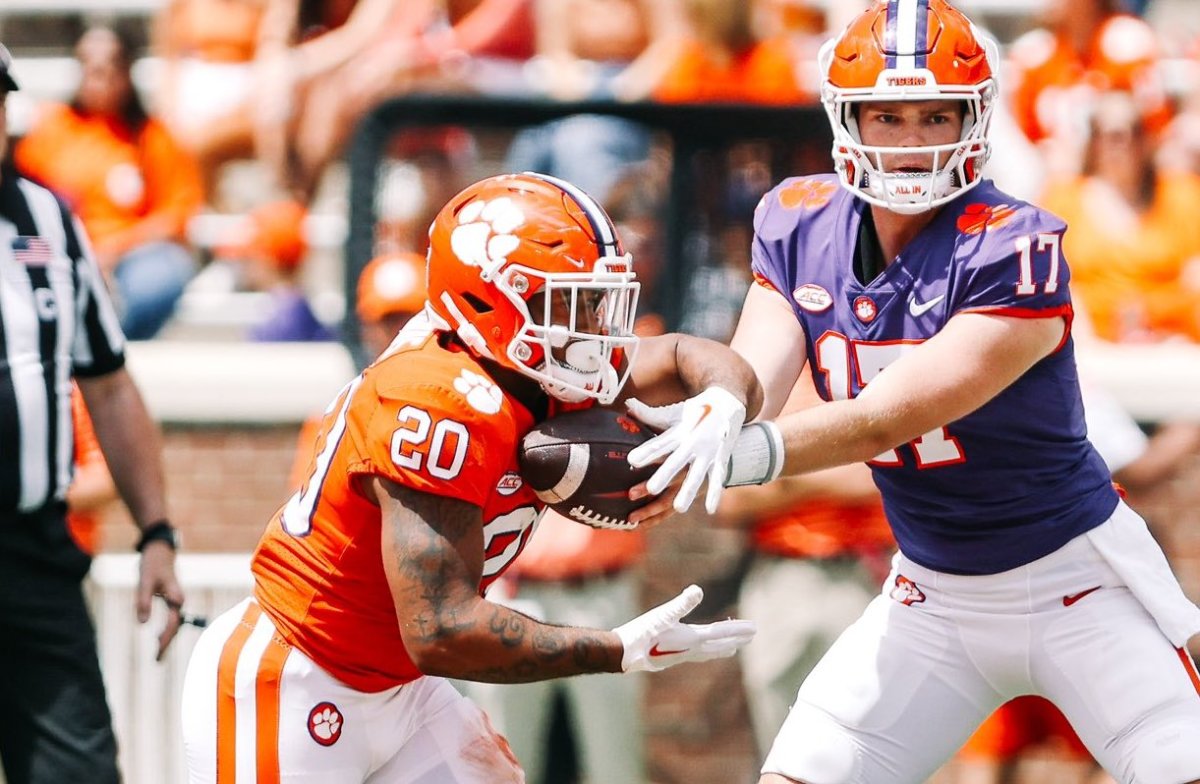 What They Had to Say: Thomas and Klubnik React to Clemson Spring Game ...