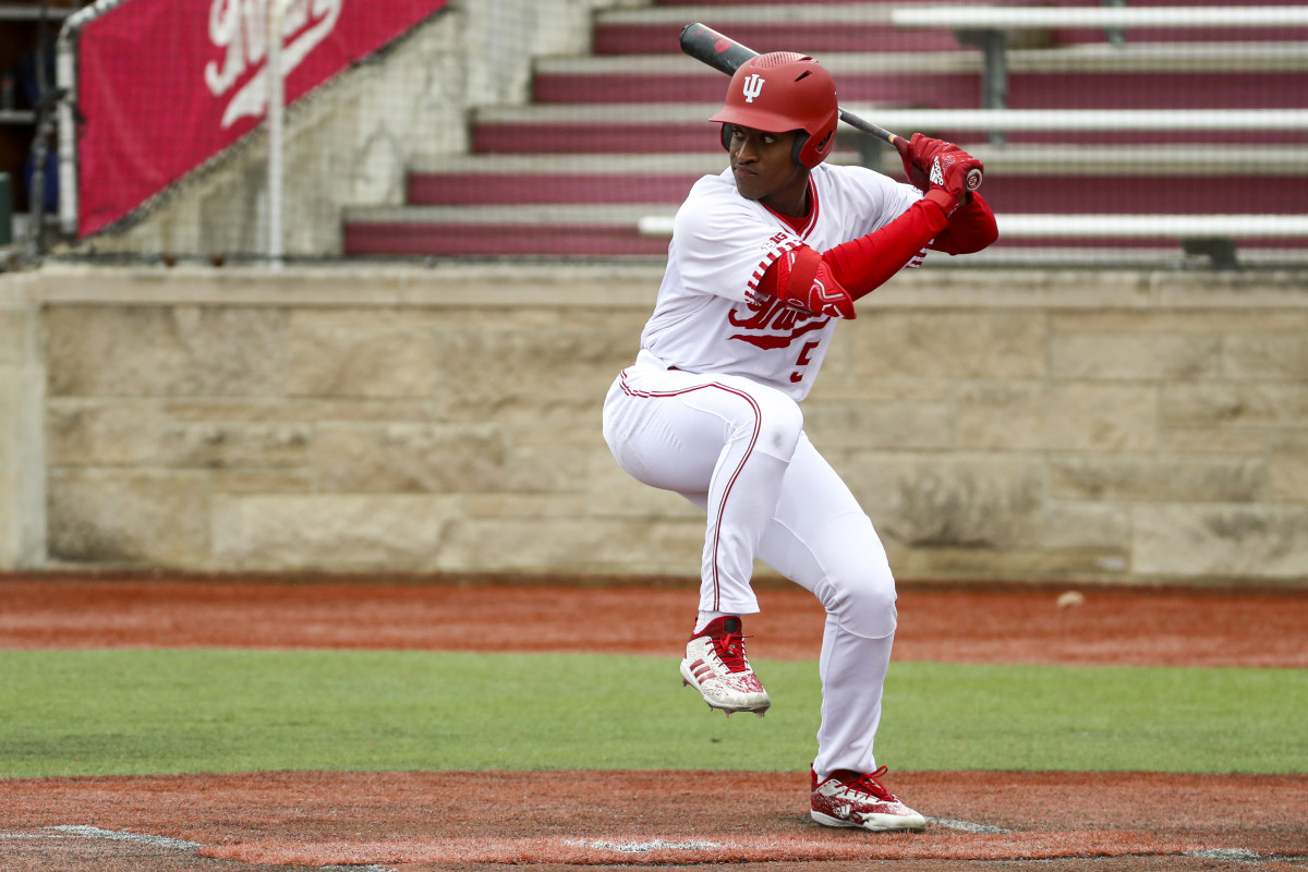 Indiana Baseball's Devin Taylor Wins Big Ten Award After Huge Series at ...