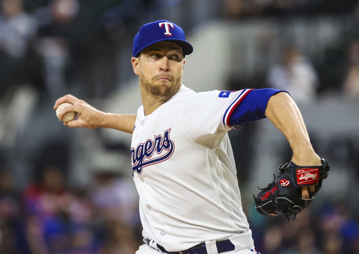BREAKING: Texas Rangers' Jacob deGrom Leaves Start Early vs. Kansas ...