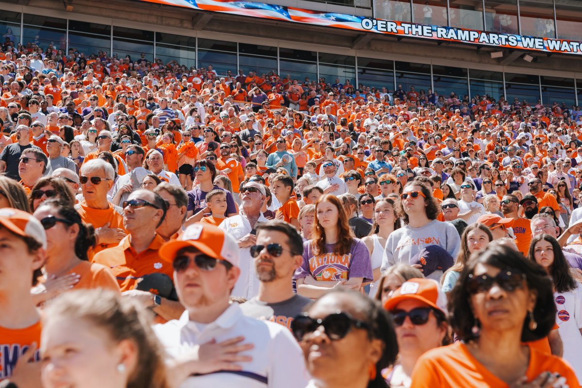 Clemson Announces Spring Game Attendance - Sports Illustrated Clemson ...