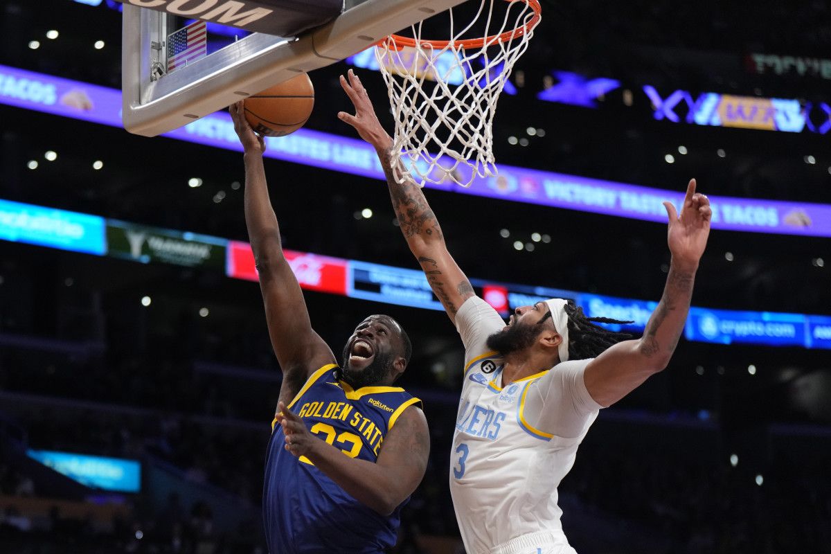 Draymond Green Warriors Dunk
