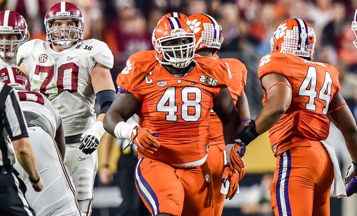 Former Clemson Football star DJ Reader Throws out First Pitch at Reds ...
