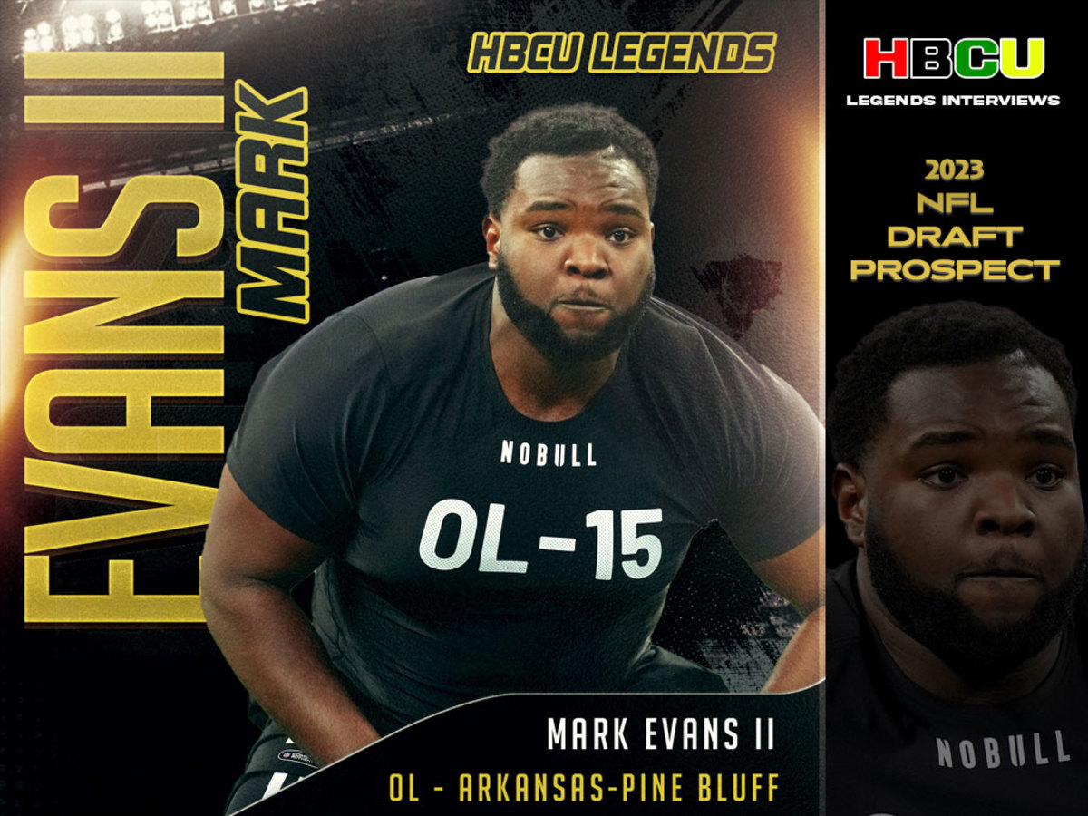 HBCU Football: OL Mark Evans II Talks NFL Draft Process, Connection ...