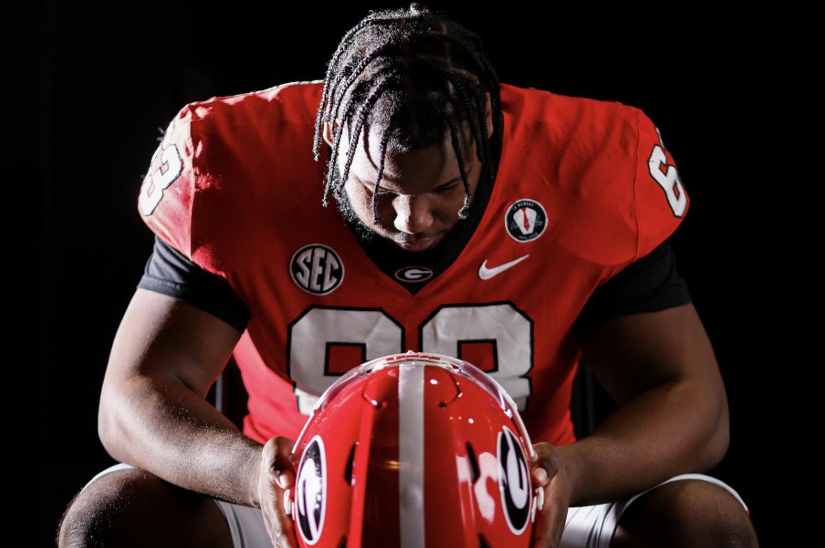 Sedrick Van Pran, Kirby Smart, Georgia football - Sports Illustrated ...