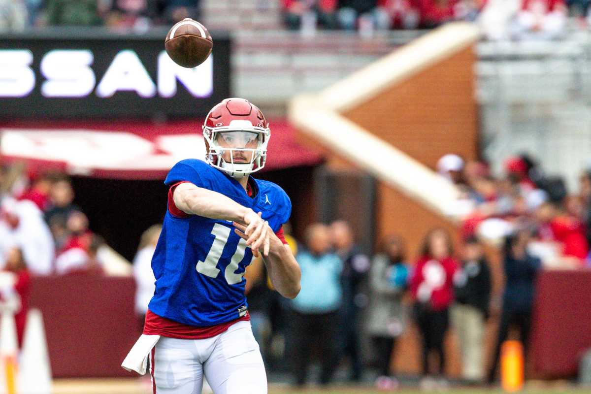 Why Teammates Are Already Comparing Oklahoma QB Jackson Arnold to Caleb ...