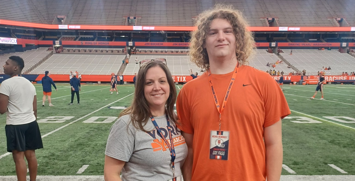 Michael McMonigle Sets Syracuse Official, Recaps Spring Game Visit ...