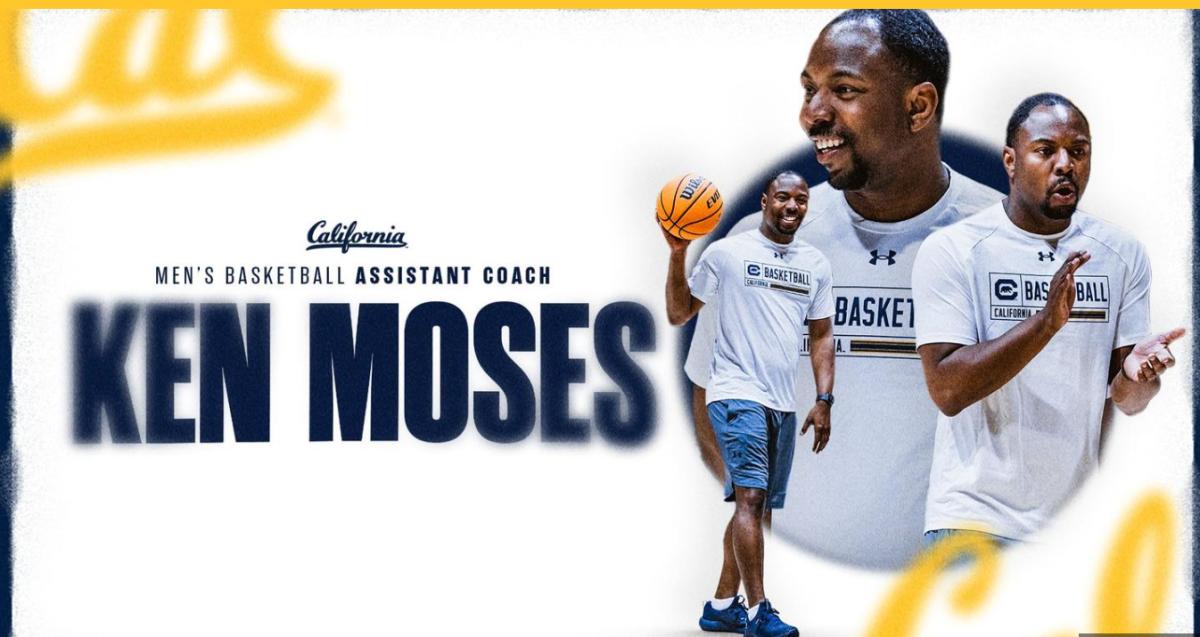 Cal Officially Names Ken Moses Assistant Basketball Coach - Sports ...
