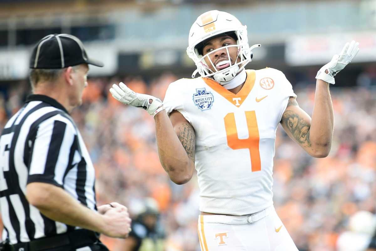 Cleveland Browns Draft Cedric Tillman - Sports Illustrated Tennessee ...