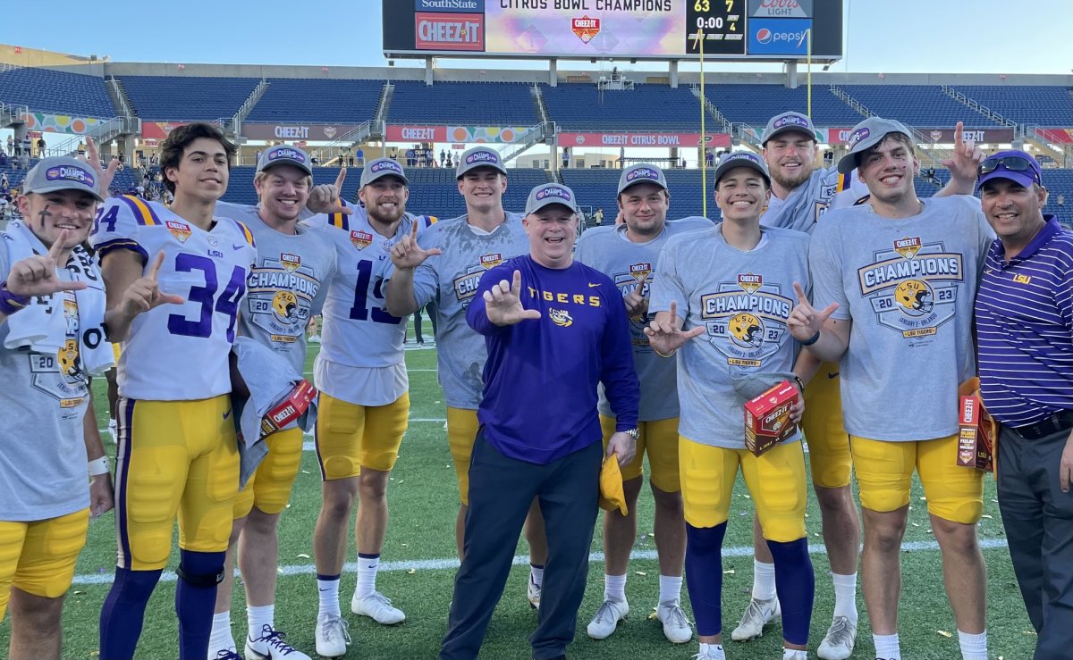 LSU's Brian Polian Named Athletic Director at John Carroll University ...