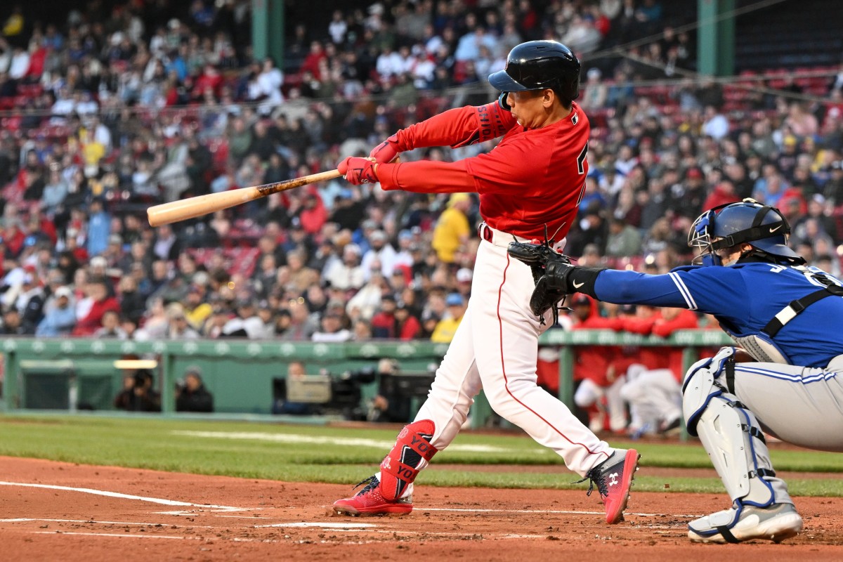 Boston Red Sox' Masataka Yoshida Takes Compatriot Yusei Kikuchi Deep on ...