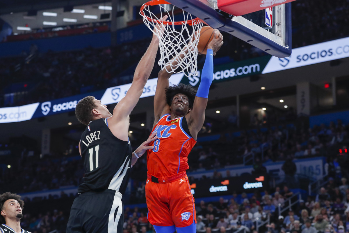 Jalen Williams Has an Outside Chance at All-Star Game - Sports Illustrated Oklahoma City Thunder ...