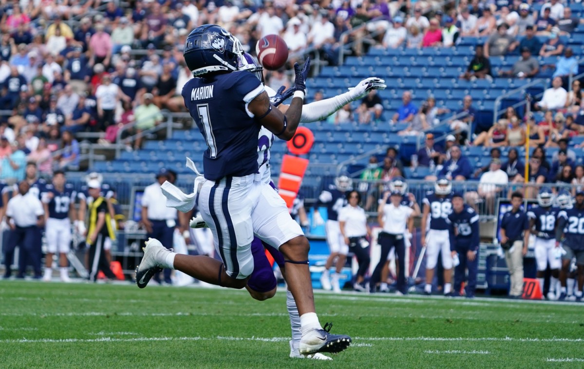 UConn Transfer WR Keelan Marion Arrives in Provo for BYU Visit - BYU ...