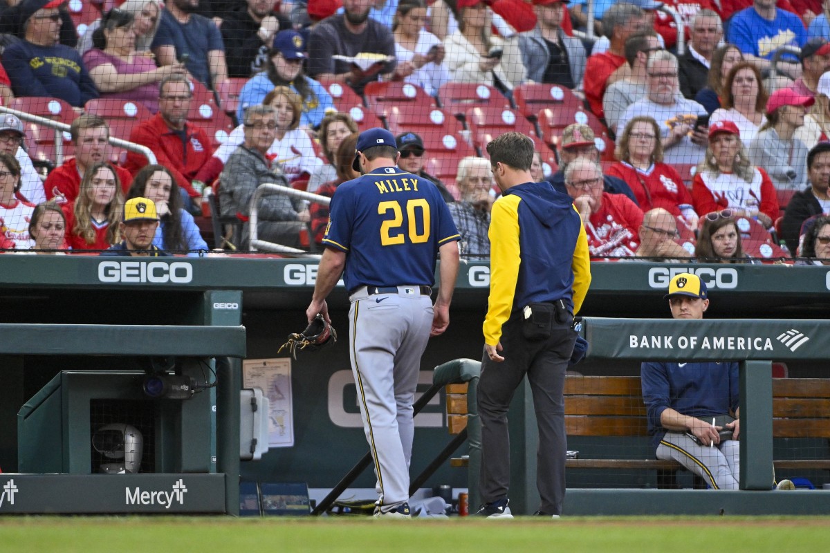 First-Place Milwaukee Brewers Lose Another Starting Pitcher to Injured ...