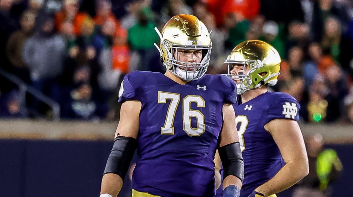 Notre Dame Lineman Joe Alt Still Has Room To Improve - Sports ...