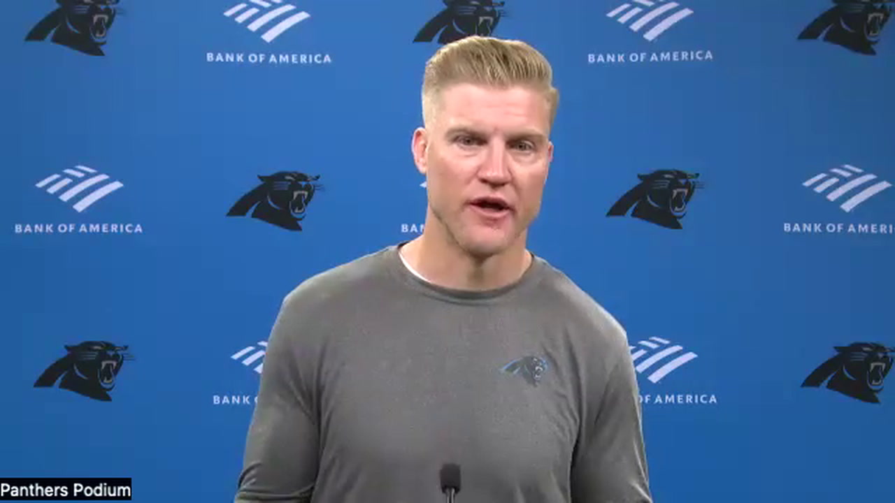 WATCH: Panthers QB Coach Josh McCown Press Conference 5/18 - Sports ...